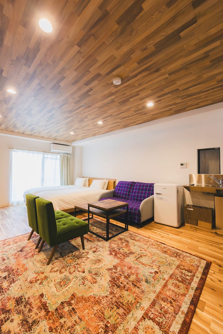 Kyoto Kamo-gawa|séjour Caché|cuisine & Bain - Kyoto