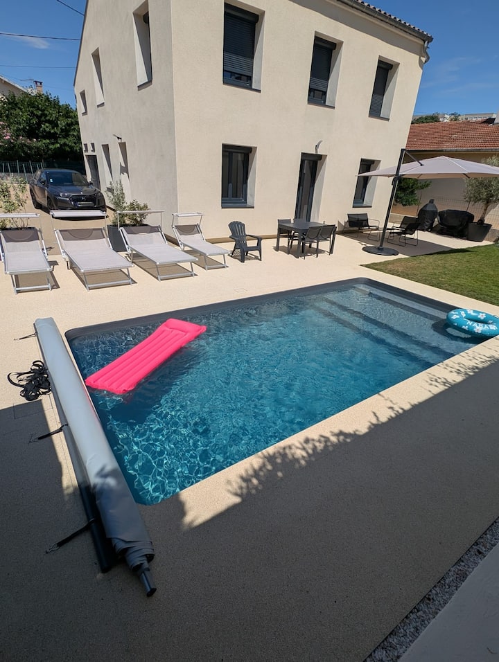 Maison Proche Centre Avec Piscine - Bourg-lès-Valence