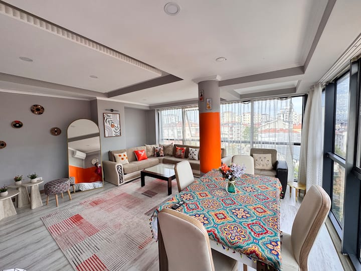 ÜMraniye Bazaar Center Modern Luxury 1+1 Apartment - Maltepe