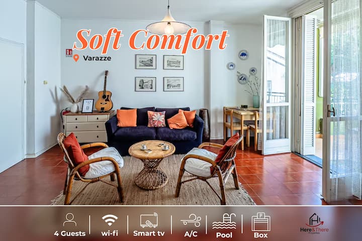 [Confort Doux] Garage Free • A/c • Smart Tv - Varazze