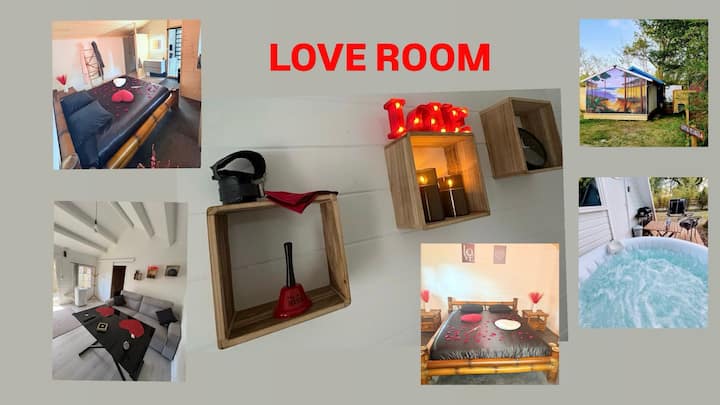 Nuit De Love, ÉVasion Romantique, Spa Privatisé - Messanges