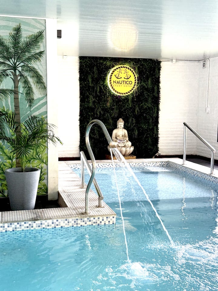 Cabaña Para 4 Personas Con Piscina Climatizada - Chascomús