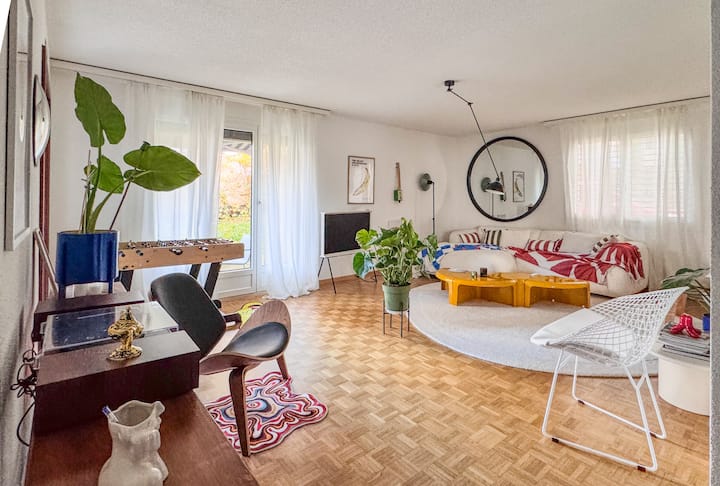 Appartement Lumineux Avec Jardin - Lausanne