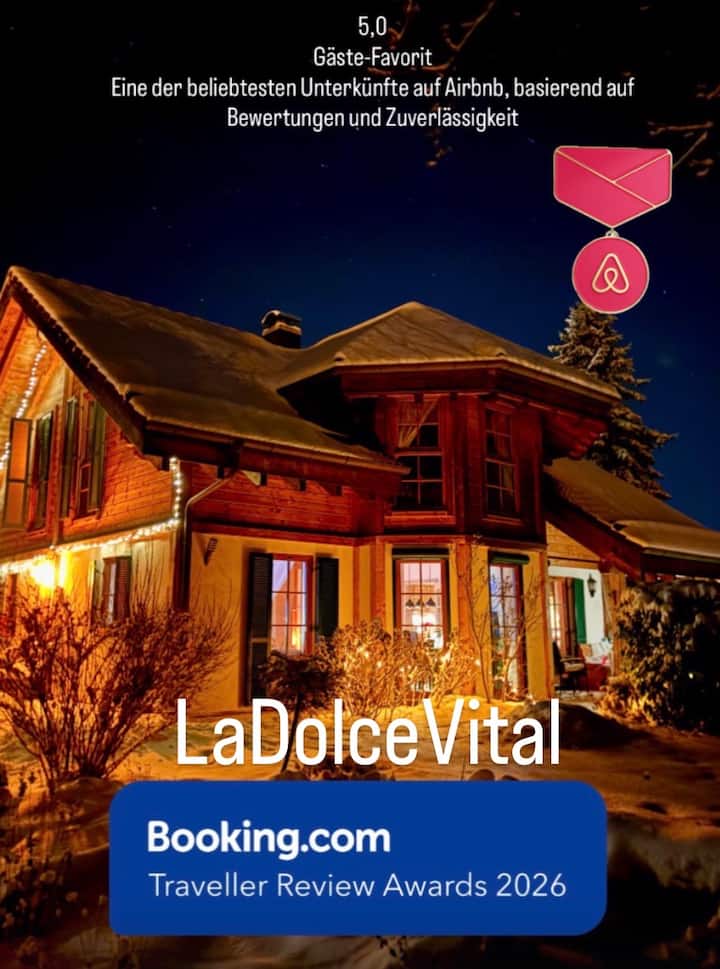 Ladolcevital Im Tiroler-holzhaus - Adorf/Vogtland