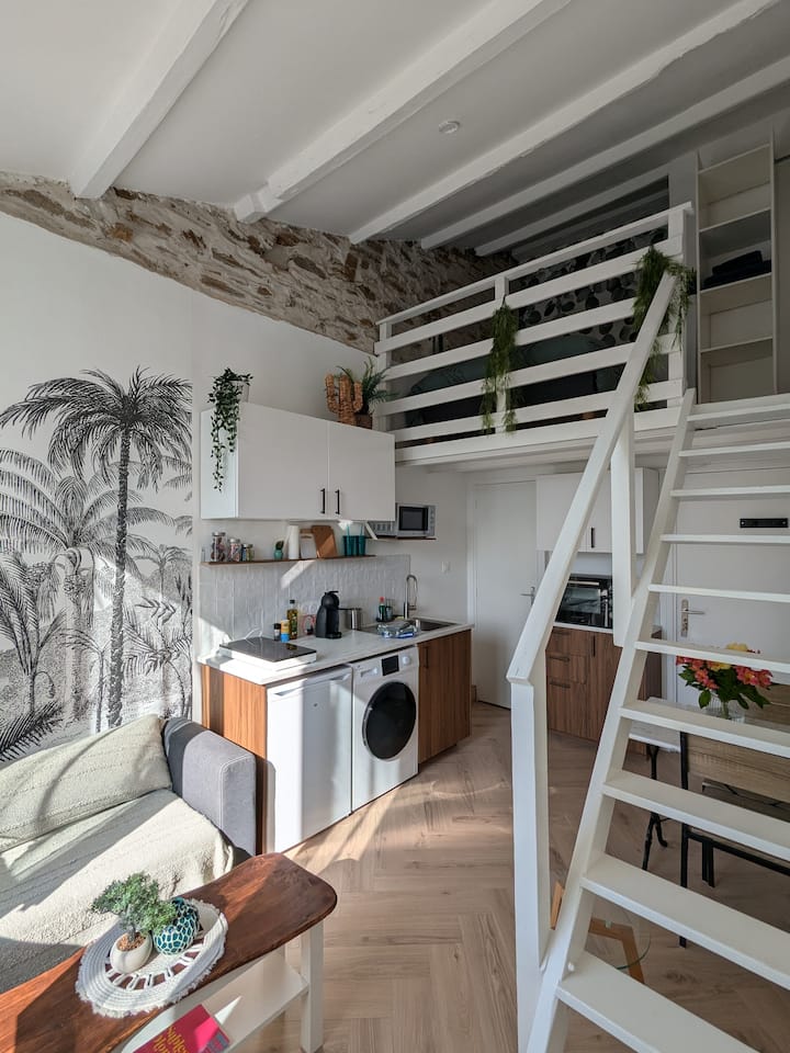 Charmant Studio Mezzanine Proche Gare Et Plage - Les Sables-d'Olonne