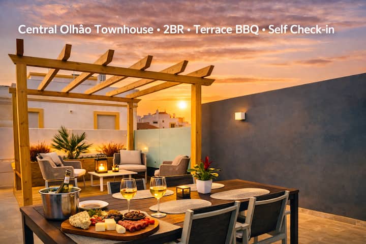 Central Olhão Townhouse • Rooftop Terrace Bbq
Ou - Faro