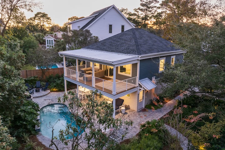 Modern Beach Escape | Private Pool~steps To Beach - Hilton Head Island, SC
