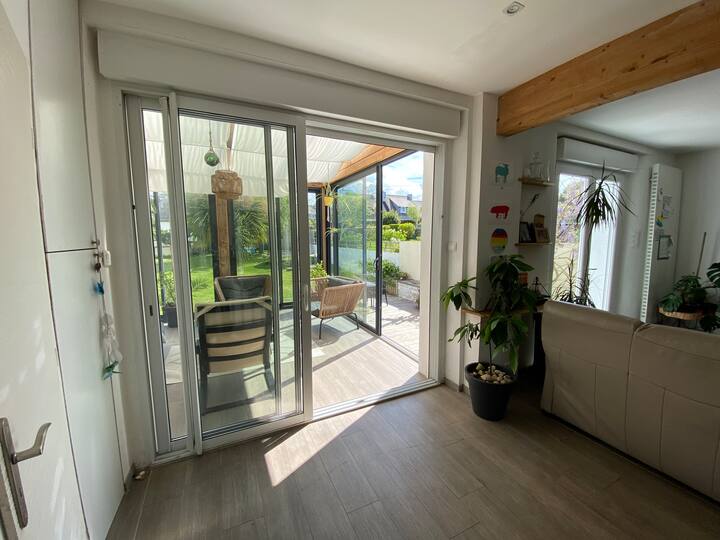 Maison Véranda Proche Plage Jardin - Douarnenez