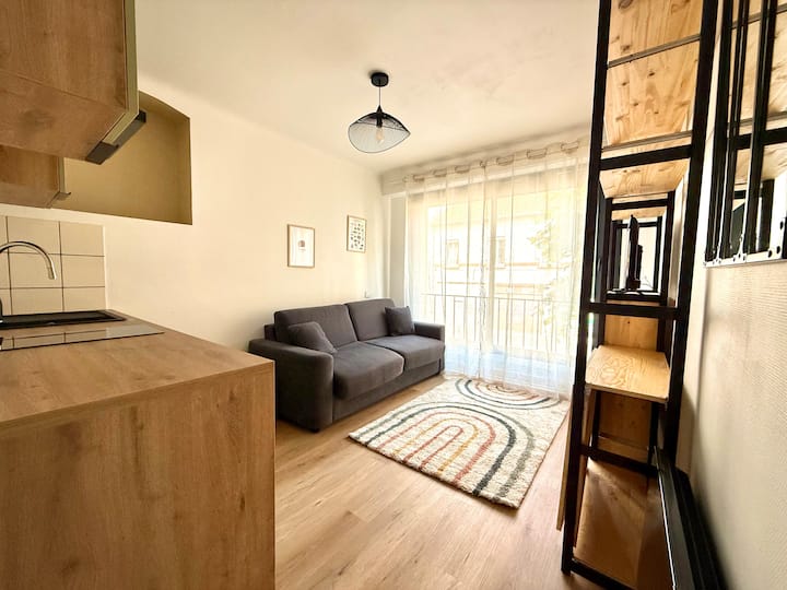 Studio Cosy Neuf Avec Parking Gratuit - Aurillac
