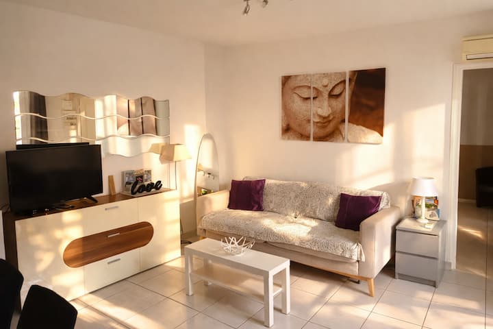 Promo F2 Ground Floor Air-conditioned House By The Sea For 4 People - Cagnes-sur-Mer