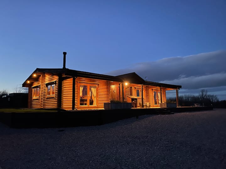 Charming Log Cabin With Hot Tub On Yorkshire Farm - Reino Unido