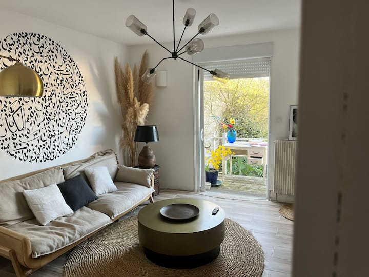 Cosy Maison Ville Grand Jardin - Le Mans