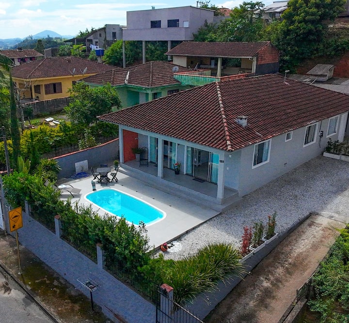 Casa Com Piscina (Bela Paisagem) - Brusque