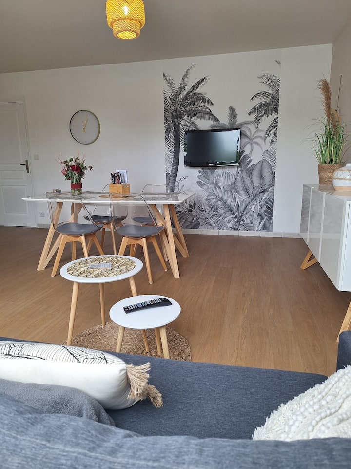 Maison Centre Ville De Ste Mère Eglise 2 Chambres - Sainte-Mère-Église