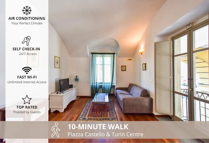 Portico Juvarra : Un Nid Au Cœur Historique - Turin