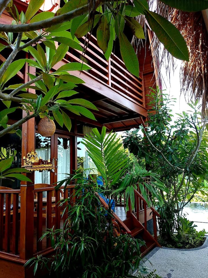 Sunrise  - Rumah Santai G&g House,  Virgin Beach - Karangasem