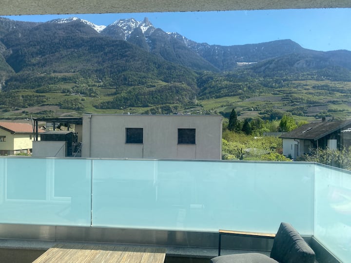 Appartement Lumineux En Terrasse - Martigny