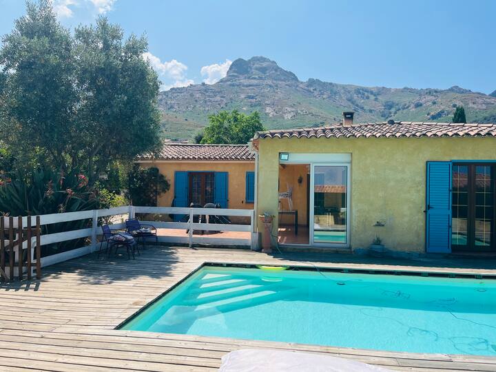 Villa 3 Chambres Avec Piscine - Forêt de Bonifatu