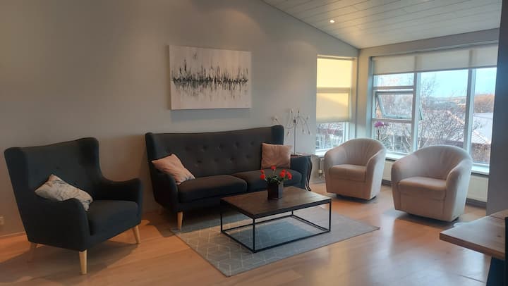 Bright Large House In Reykjavík With Hot Tub. - Iceland