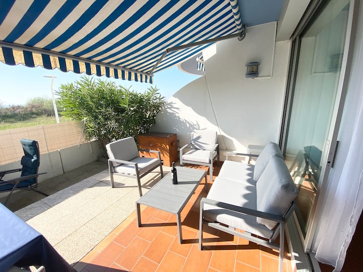 Grand Large Sur La Plage Sud - Port Camargue