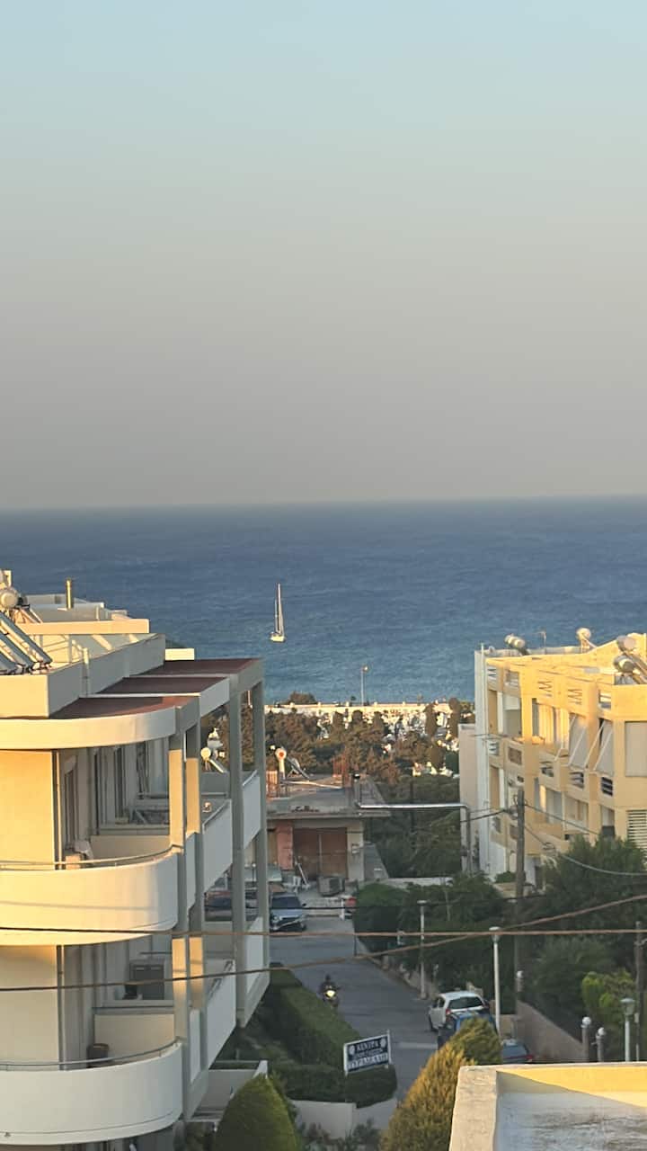Downtown Luxury Apartment With Sea View - Rhodes