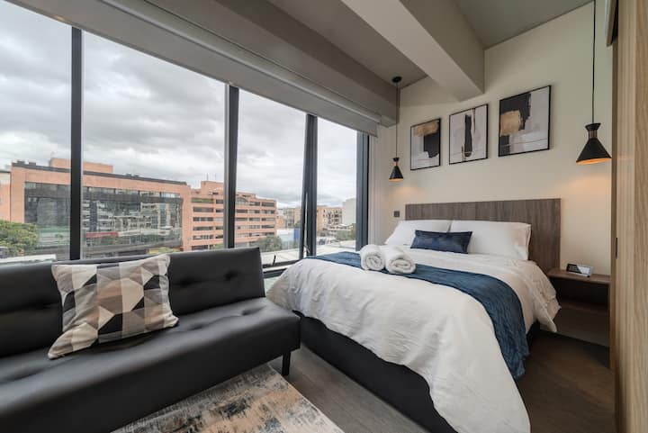 Executive Loft In Chicó Norte  Modern & Central - Bogotá