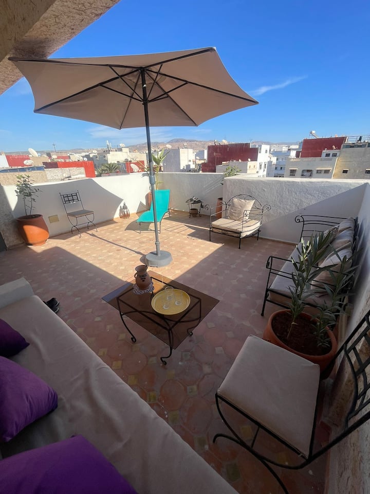 Appartement 1er éTage Avec Terrasse Centre Agadir - Agadir