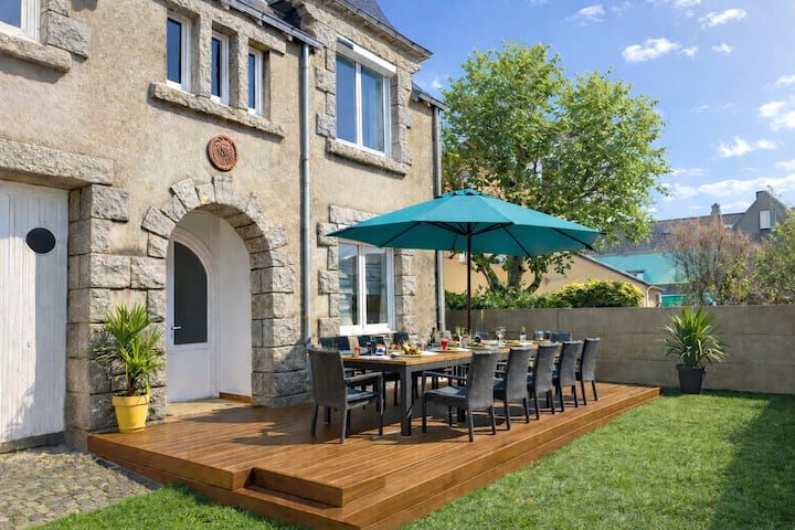 Localise - Tout à Pied, Plage, Centre, Jardin Clos - Pont-l'Abbé