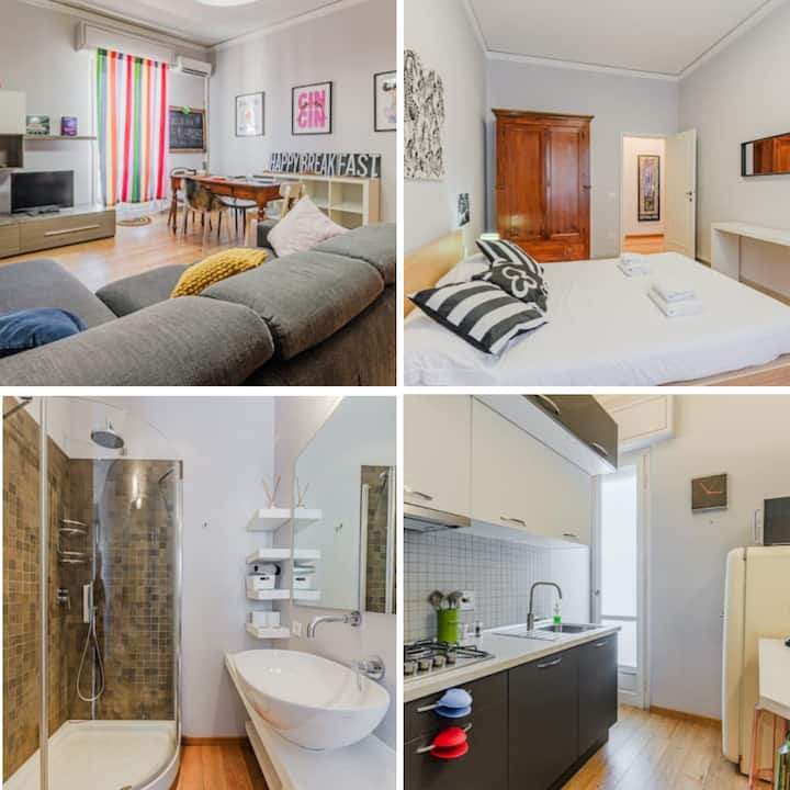 Bright, Stylish & Spacious Apt - Florenz