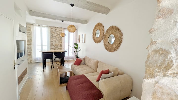 Cocooning#lumineux#vieille Ville#crew Welcome - Antibes