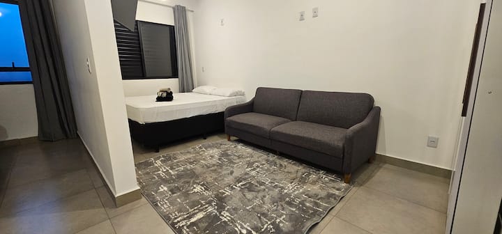 Studio 34 - Novo, Completo, Aconchegante. - Suzano