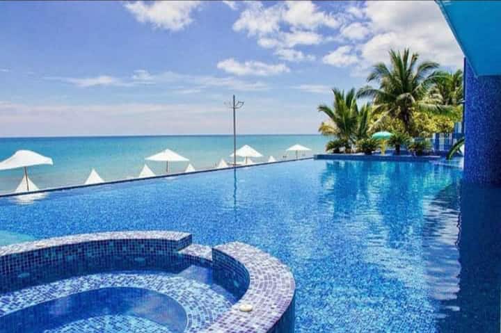 Vista Al Mar | Jacuzzi En Balcón | Gran Diamond - Tonsupa