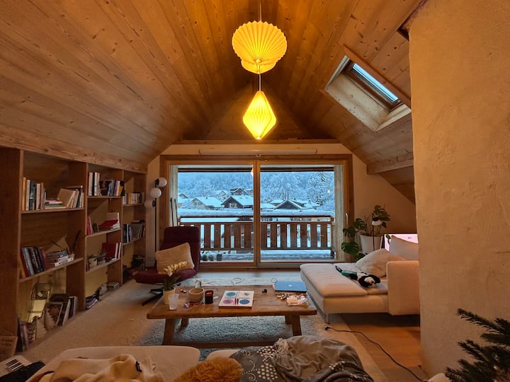 Chalet Avec Vue Massif Du Mont Blanc - Lac de Pormenaz