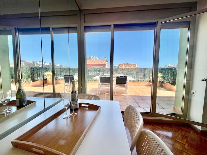 Penthouse With 2 Sunny Terraces - Barcelona