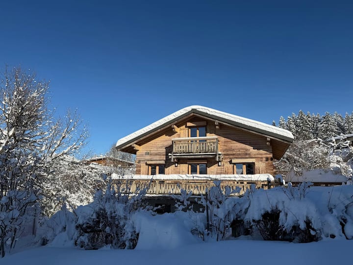 Chalet Familial Authentique Et Confort à Megève - Praz-sur-Arly