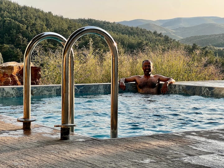 Harika Bir Manzara Ve Mahremiyet Dağ Evi - Menderes