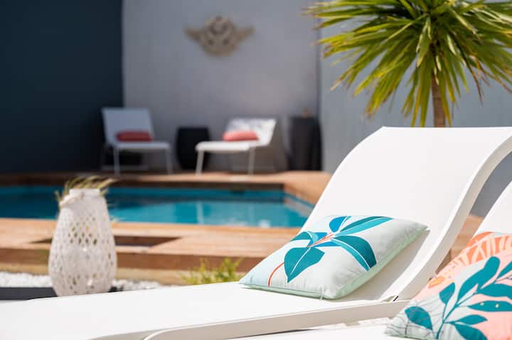 À 50m De La Plage ! Chambre Moderne + Piscine - Banyuls-sur-Mer