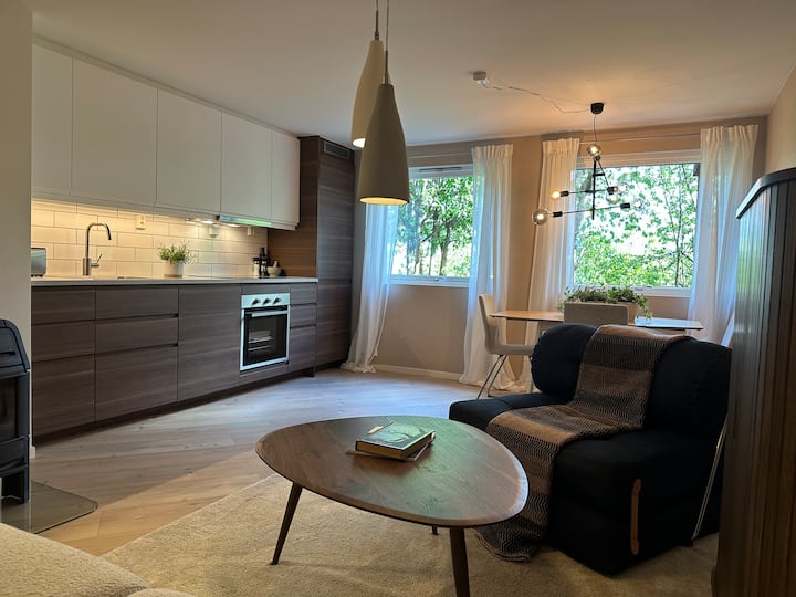 Hotel-standard 2br + Parking | Quiet & Private - Trondheim