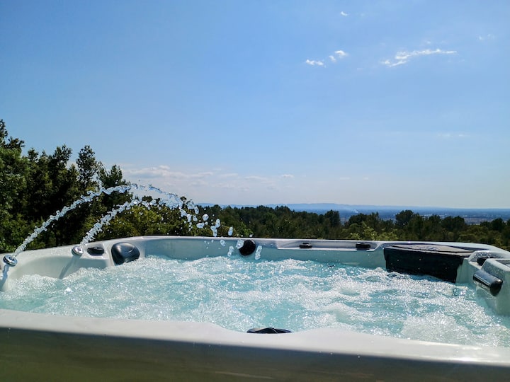 Gîte 33 Ha Piscine Activités Vue - Vaucluse