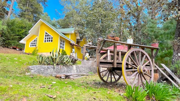 Cabaña Agradable Amarilla C/wifi - San Cristóbal de las Casas