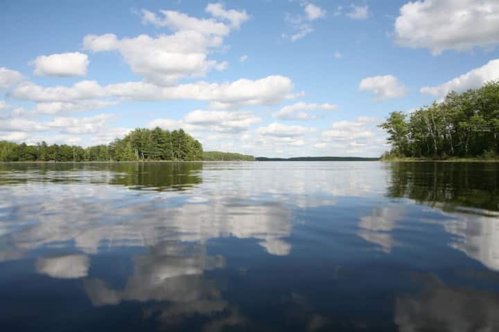 Level Frontage Cabin On Big Round - Nelson Lake, WI