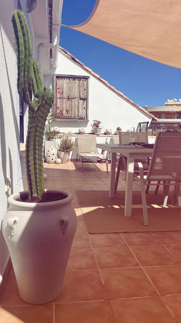 Penthouse Moraira Center | Pool | Roof Terrace - Moraira