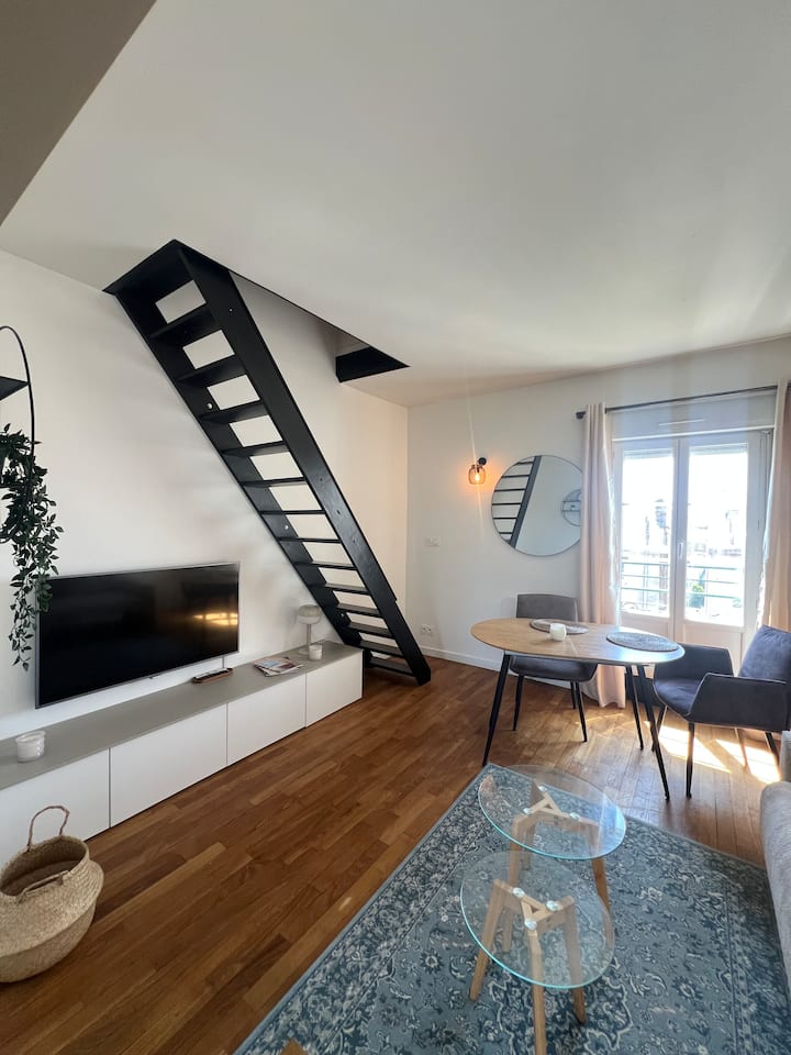« Charmant Duplex Gare » - レンヌ