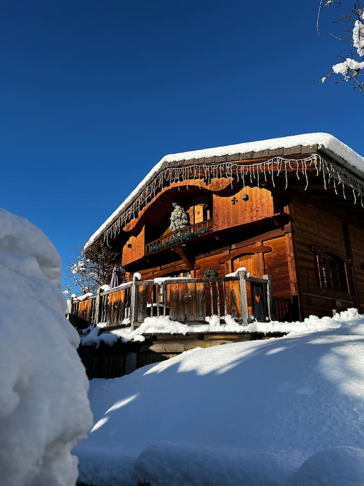 Chalet "Grenier" 2 - Vue Mont-blanc - Passy