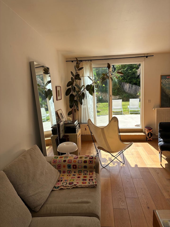 Maison Côte Des Basques Avec Jardin - Bidart