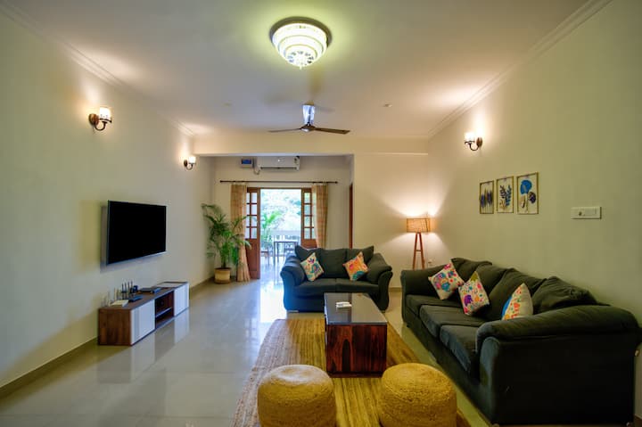 Cozy 2 Bhk Escape ! 10 Minutes From Anjuna Beach - Anjuna