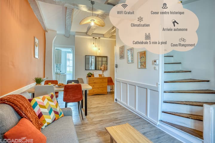Cosy Cahors : Charmante Maison Centre Historique - Cahors