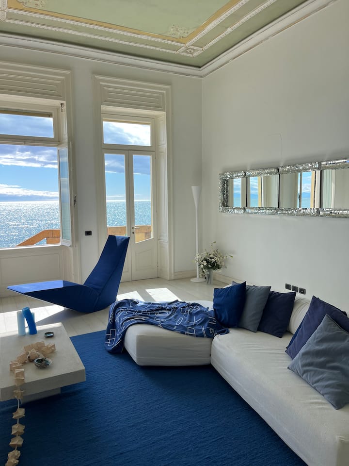 Villa Liberty Con Terrazza Sul Mare - Noli