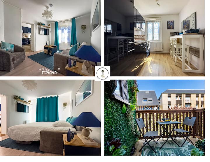 Studio Cosy+balcon-gare Et Casino à 10 Min à Pied - Plage de Deauville