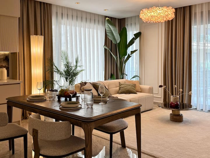 Qoople Legend C9 Luxury Apartment 100m To Beach | - Alanya